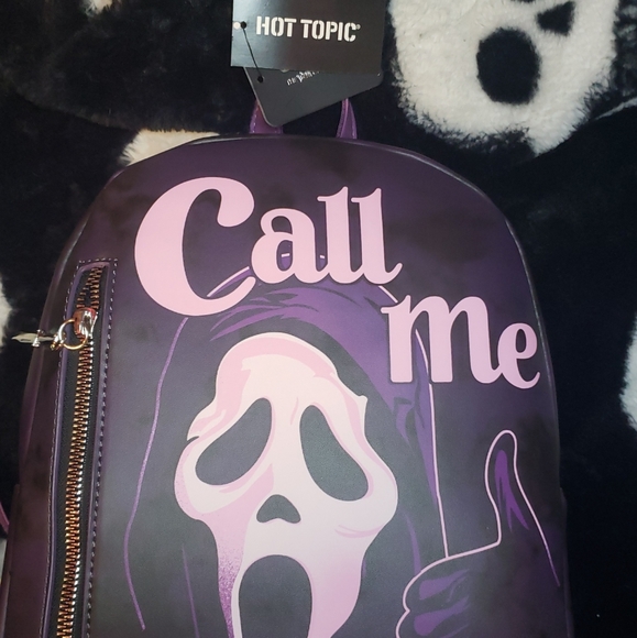 Hot Topic | Bags | Nwt Hot Topic Ghostface Mini Backpack | Poshmark
